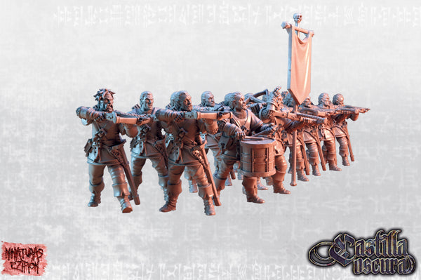 Mercenary Crossbows – Halberdier Miniatures